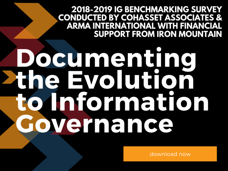 Information Governance – ARMA Content